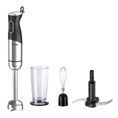 5 Core Immersion Blender Handheld 400W Copper Motor w 800ml Mixing ...