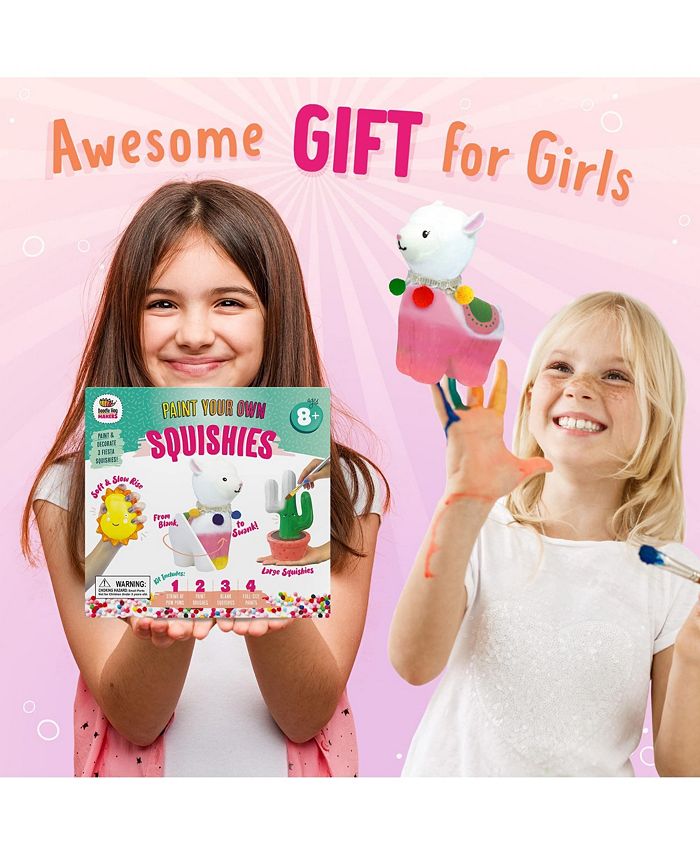 Doodle Hog Alpaca Squishies Kit | Squishy Maker Crafts for Girls Ages 8 ...