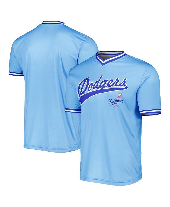 Stitches Men's Light Blue Los Angeles Dodgers Cooperstown Collection ...
