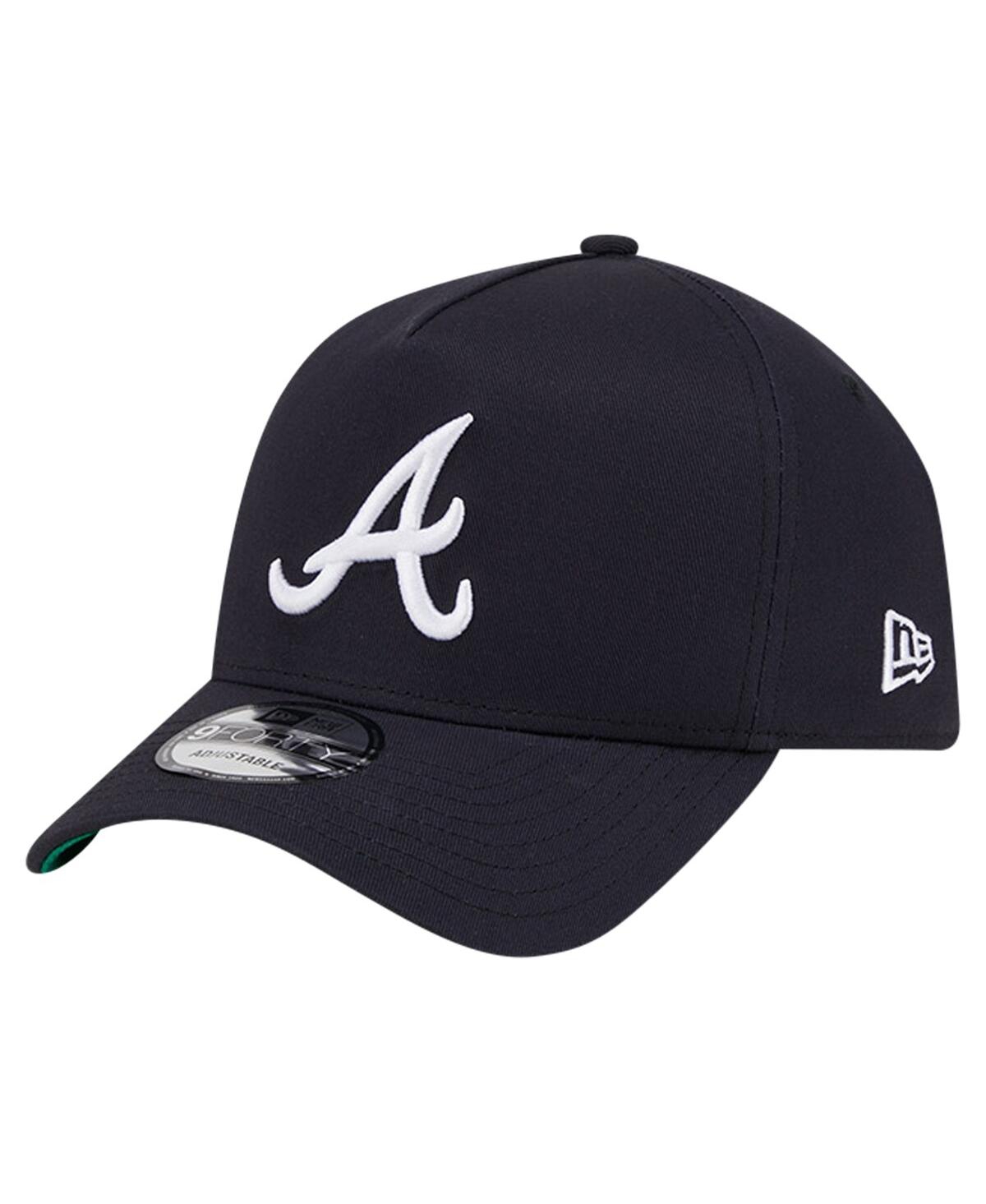 Click here for Mens New Era Navy Atlanta Braves Team Color A-Fram... prices