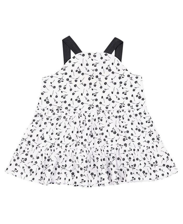 Colosseum Baby Girls White Purdue Boilermakers Robin Floral Dress - Macy's