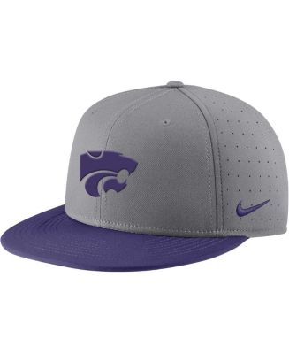 Men's Nike Gray Kansas State Wildcats Aero True Baseball Performance ...