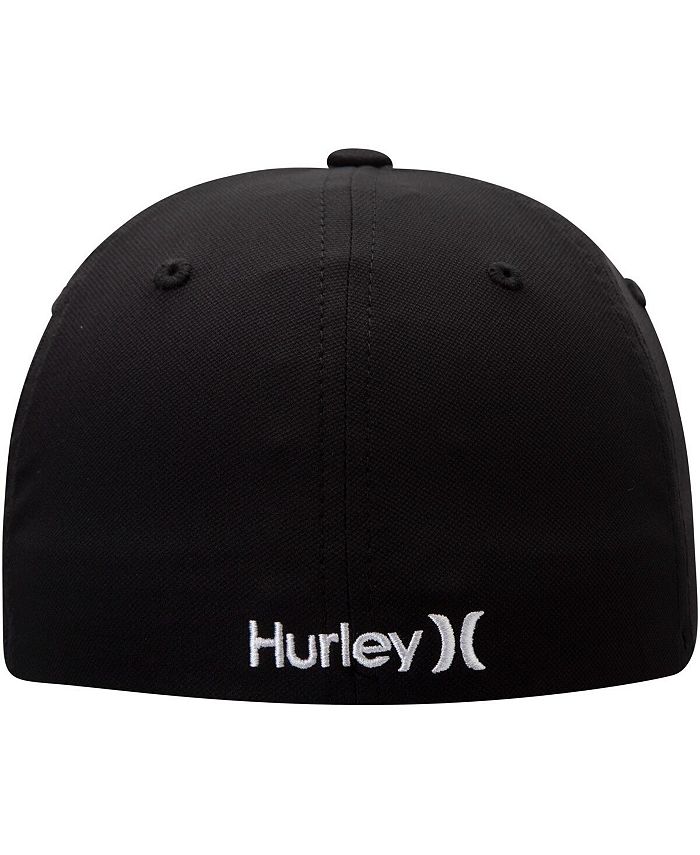 Hurley Men's Black One & Only Primary Logo H2O-Dri Flex Hat - Macy's