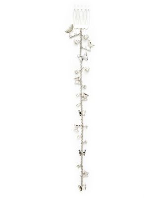 Kleinfeld Faux Stone Trailing Butterflies Hair Chain Comb - Macy's