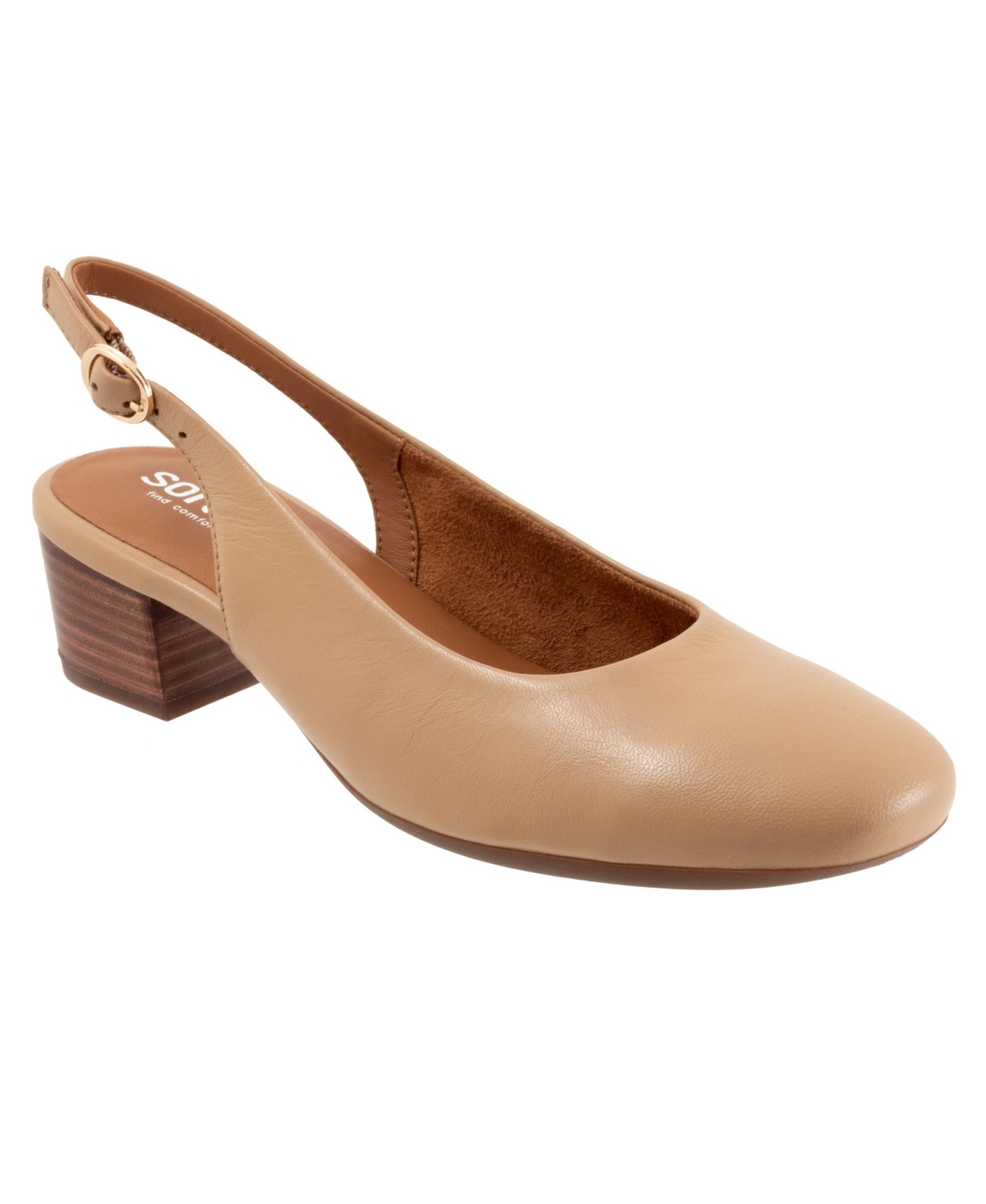 Click here for Womens Softwalk Largo Pumps - Nude prices