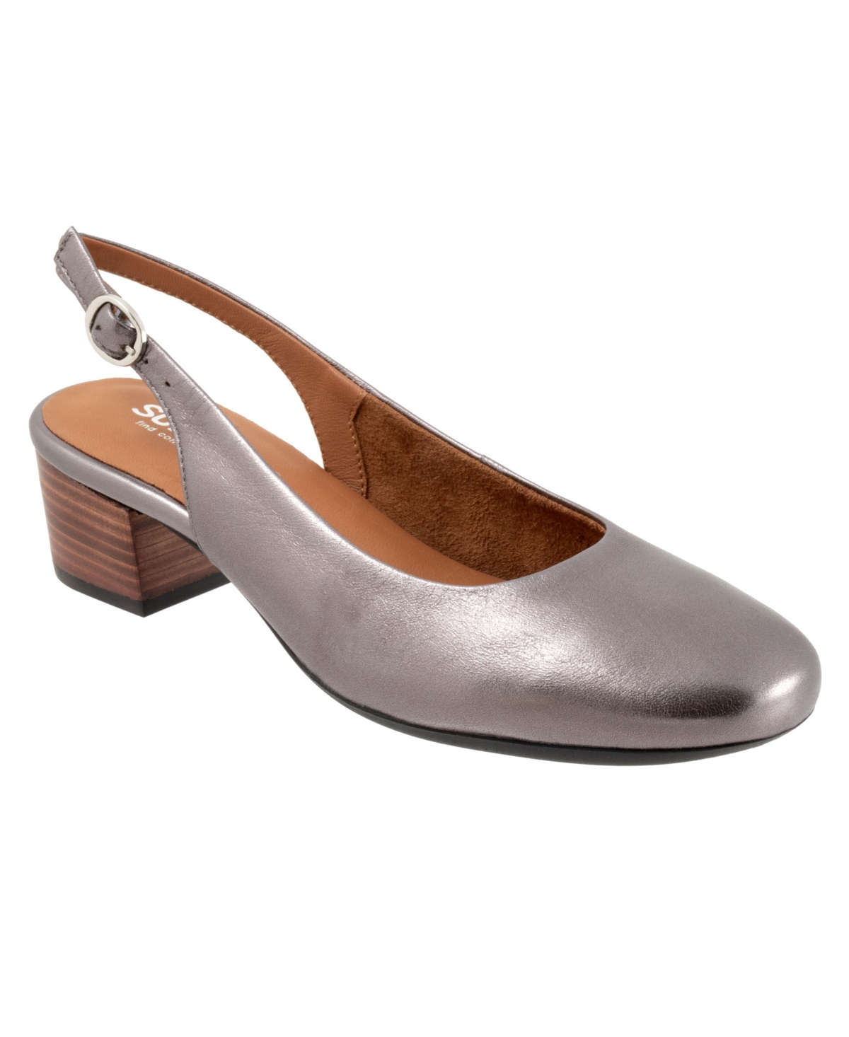 Click here for Womens Softwalk Largo Pumps - Pewter metallic prices