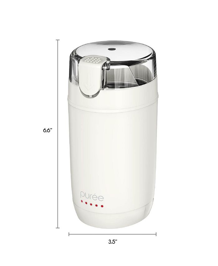 Tzumi Puree Electric Coffee Grinder, One-Touch Spice, Herb, and Coffee ...