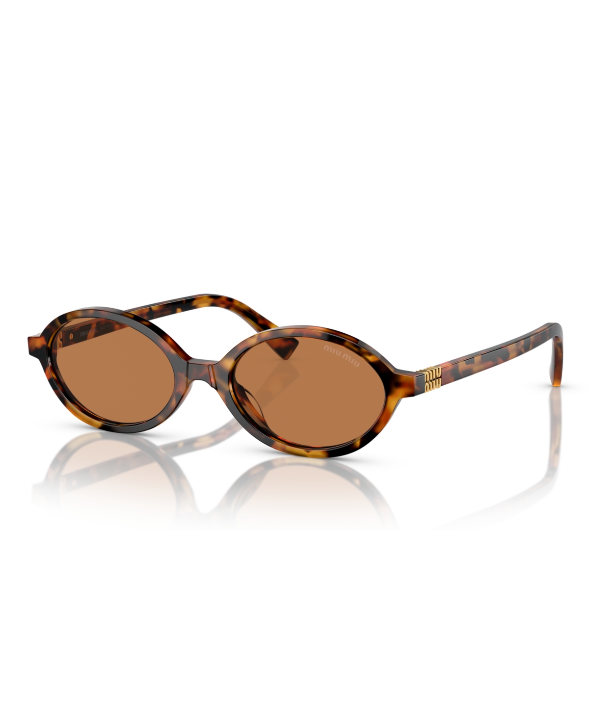 Click here for Miu Miu Womens Sunglasses Mu 04ZS - Light Havana prices