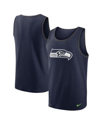 Nike Men's Navy Seattle Seahawks Tri-Blend Tank Top - Macy's