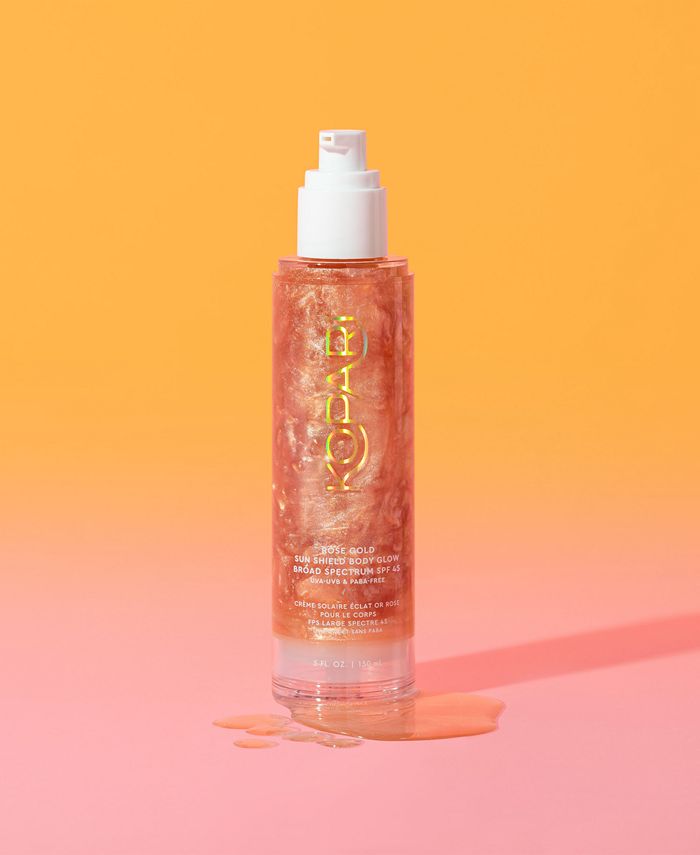 Kopari Beauty Rose Gold Sun Shield Body Glow SPF 45 - Macy's