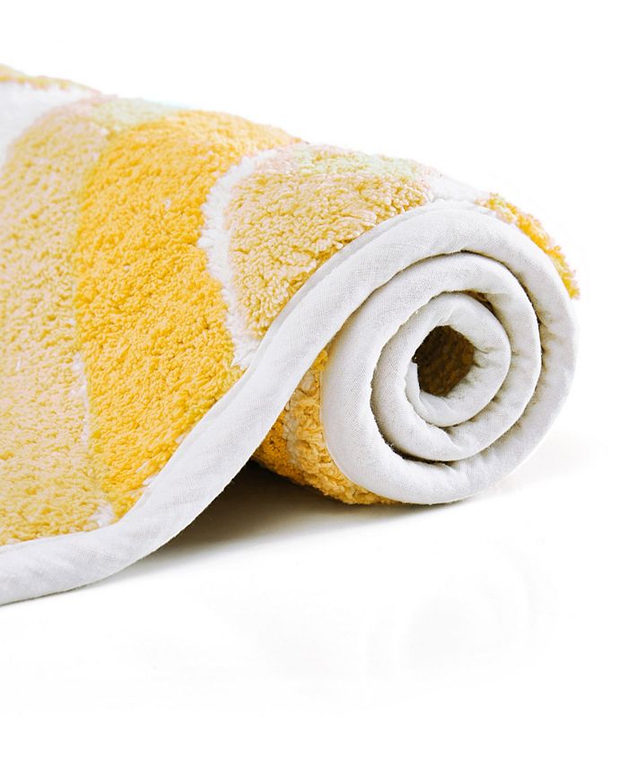 Jessica Simpson Rise & Shine Cotton Bath Rug, 20" x 32" - Macy's