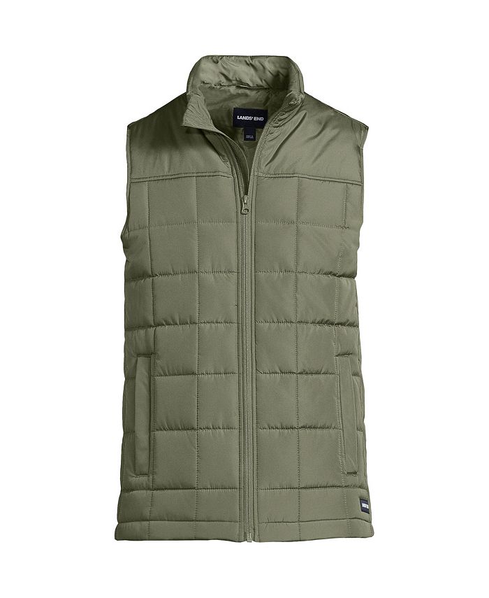 Lands' End Men's Insulated Vest - Macy's