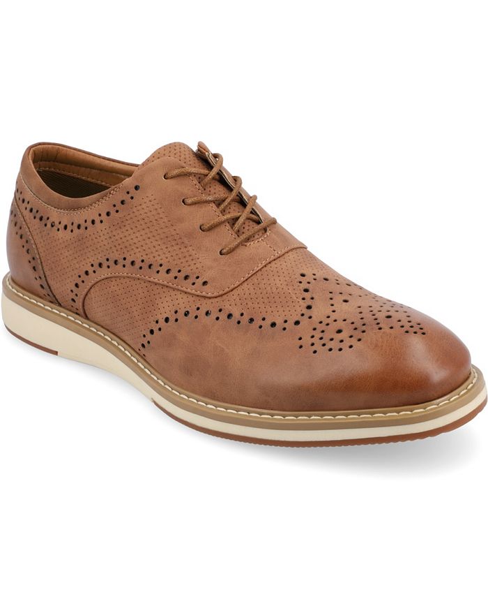 Vance Co. Men's Patrick Tru Comfort Foam Lace-Up Hybrid Oxford Shoes ...
