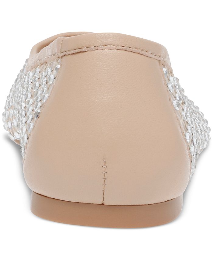 Steve Madden Women's Auden Embellished Mesh Ballet Flats - Macy's