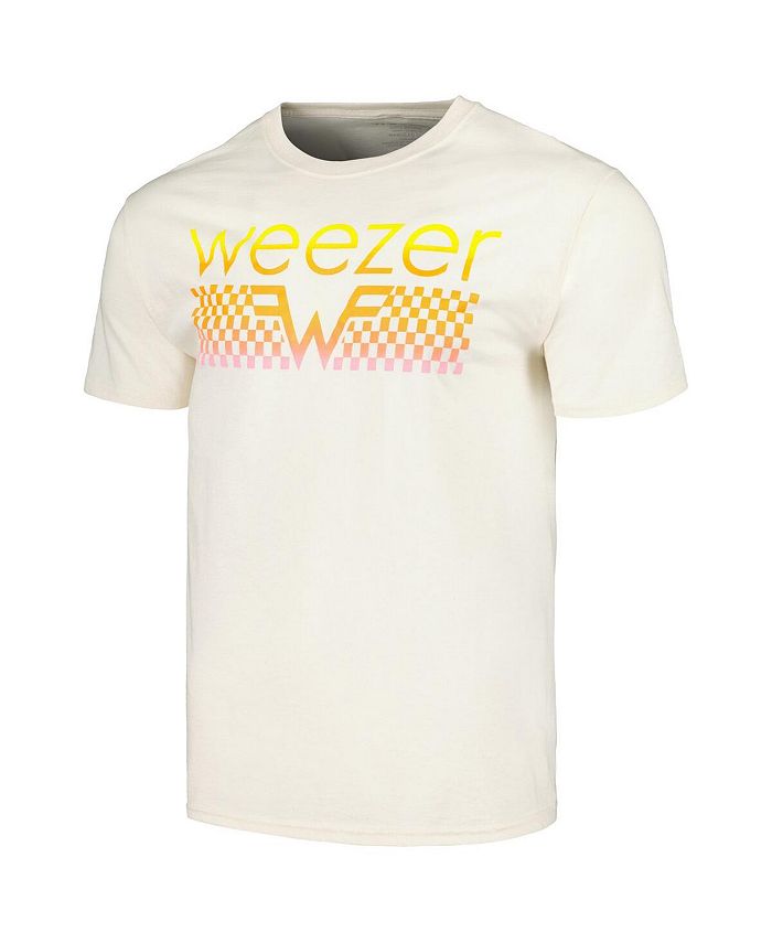 Manhead Merch Men's Natural Weezer T-shirt - Macy's