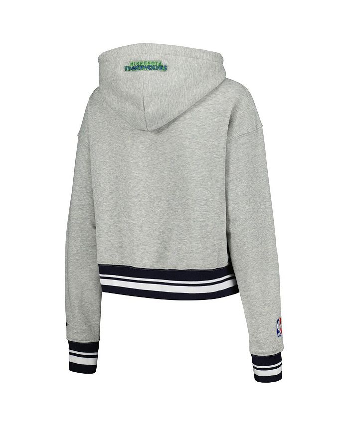 Pro Standard Women's Heather Gray Minnesota Timberwolves Script Tail ...