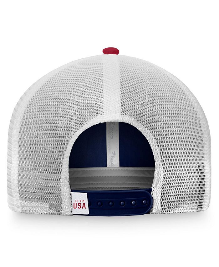 Fanatics Men's Navy, White Team USA Adjustable Hat - Macy's