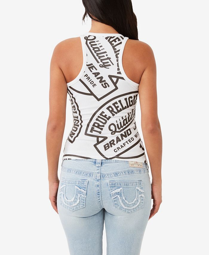 True Religion Women's Branded Goddess Tank Top - Macy's