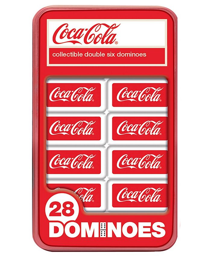 Masterpieces Tile Games - Coca-Cola Picture Dominoes 28 Piece Set - Macy's