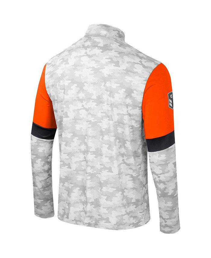 Colosseum Men's Camo Oklahoma State Cowboys OHT Military-Inspired Appreciation Tomahawk Quarter ...