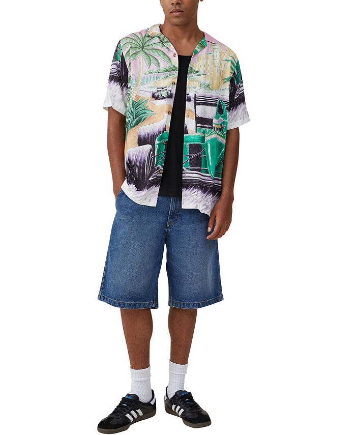 COTTON ON Men's Pit Stop Short Sleeve Shirt - Macy's