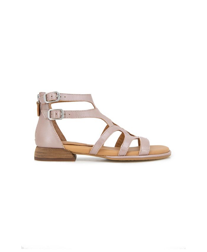 Gentle Souls Women's Hallie Zipper Sandals - Macy's