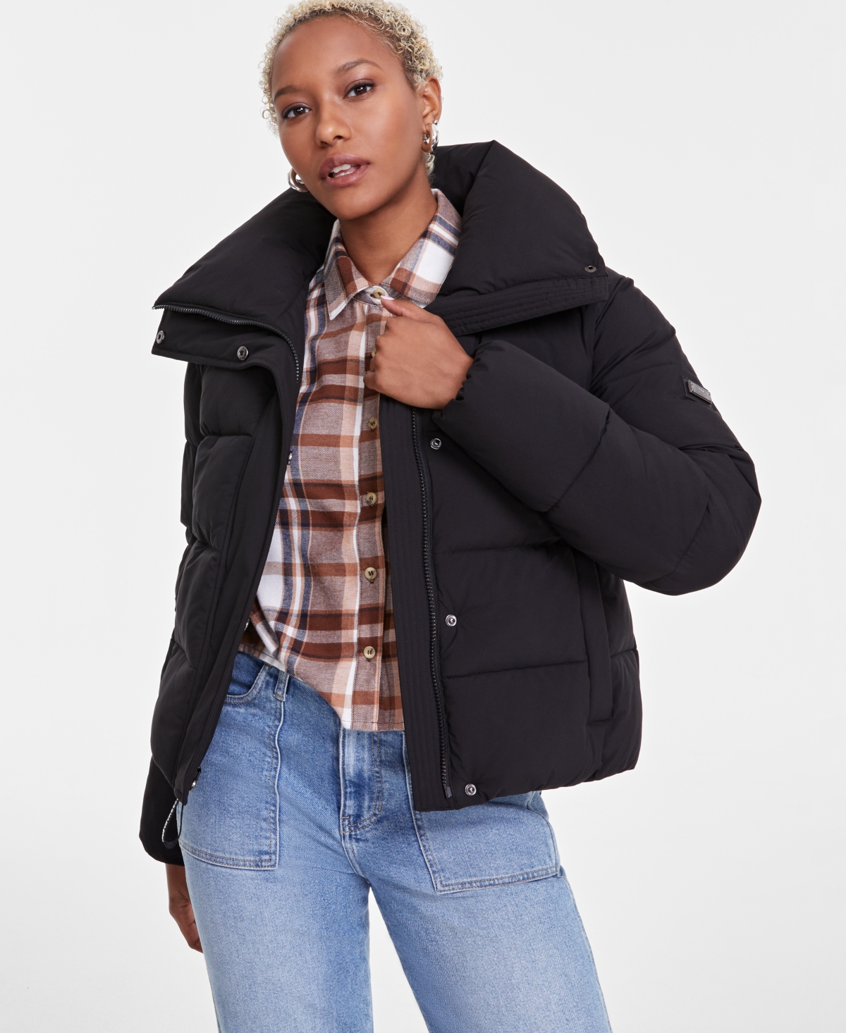 Click here for Bcbgmaxazria Womens Water-Resistant Puffer Coat -... prices