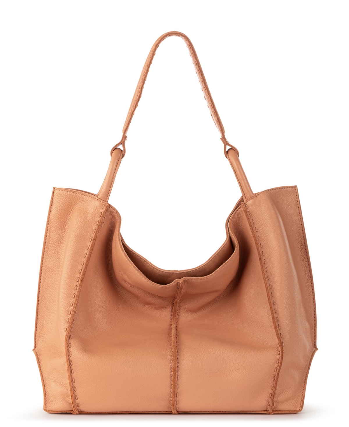 Click here for The Sak Womens Los Feliz Leather Tote Bag - Nectar prices