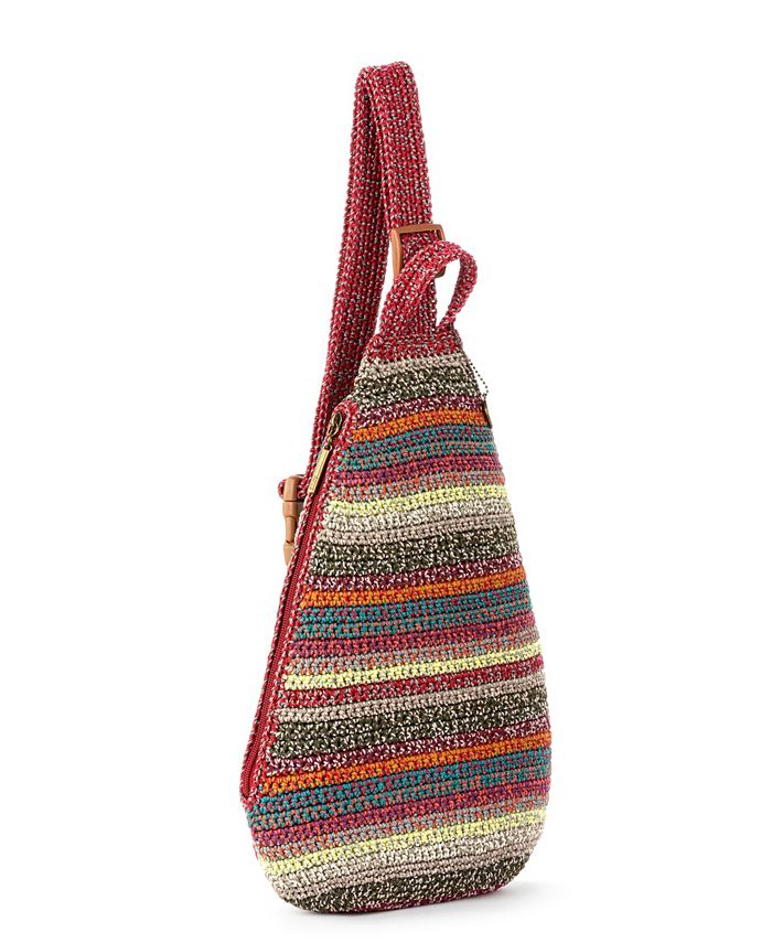 The Sak Women's Geo Sling Crochet Backpack - Macy's