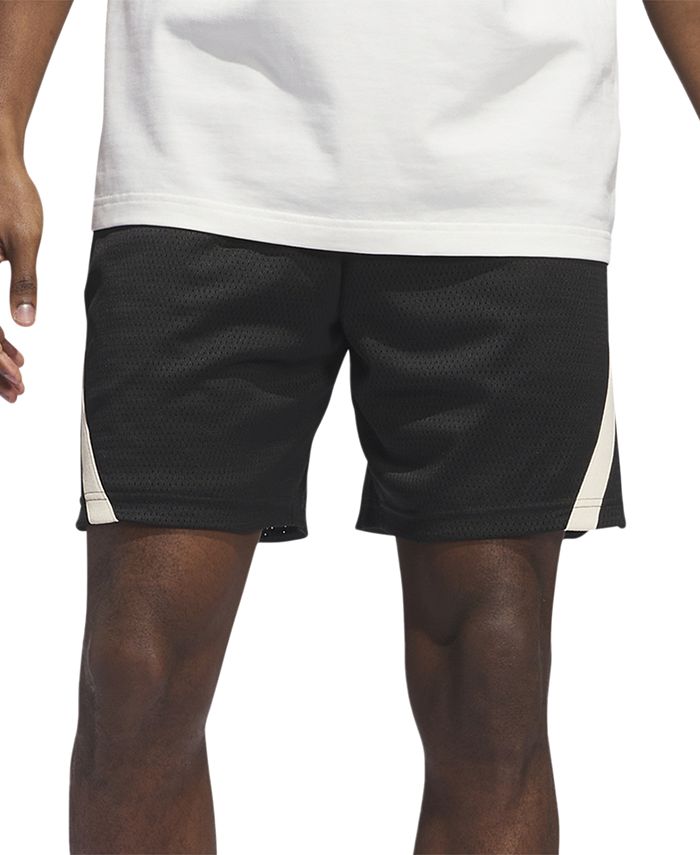 adidas Men's Select Baller Stripe Shorts - Macy's