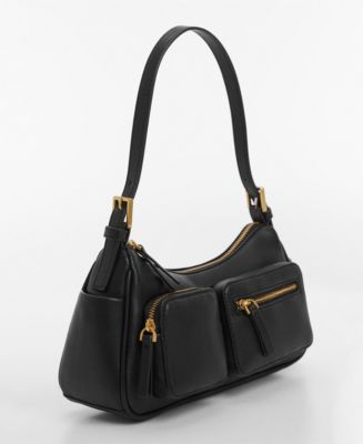 MANGO Women's Pockets Detail Shoulder Bag - Macy's