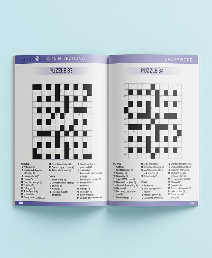 Mindworks - Crossword Puzzles Puzzle Book - Macy's