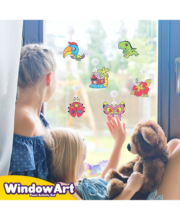 Creative Kids WINDOW PAINT ART STICKERS KIT - Macy's