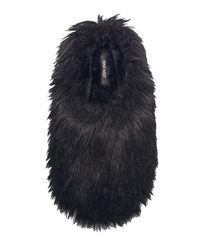 Nine West Women's Fuzzy Clog - Macy's