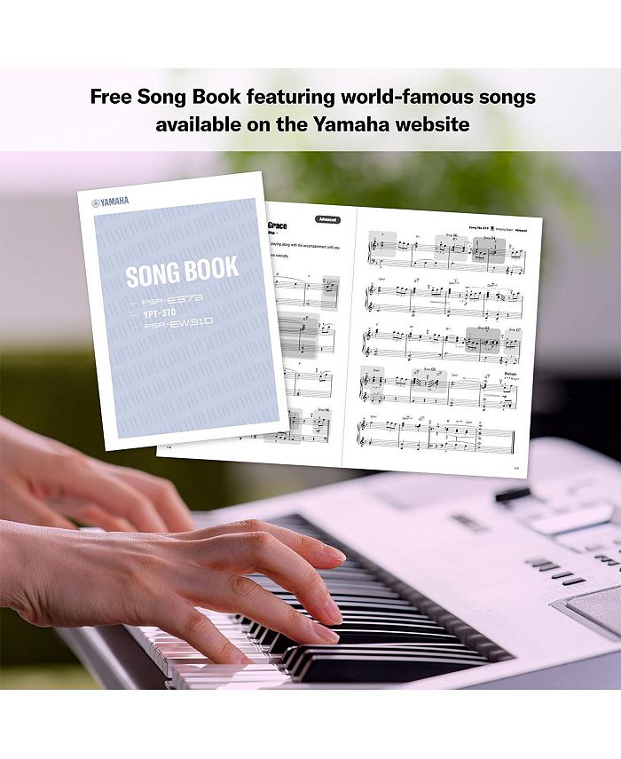 Yamaha YPT-370 61-Key Mid-Level Portable Keyboard - Macy's