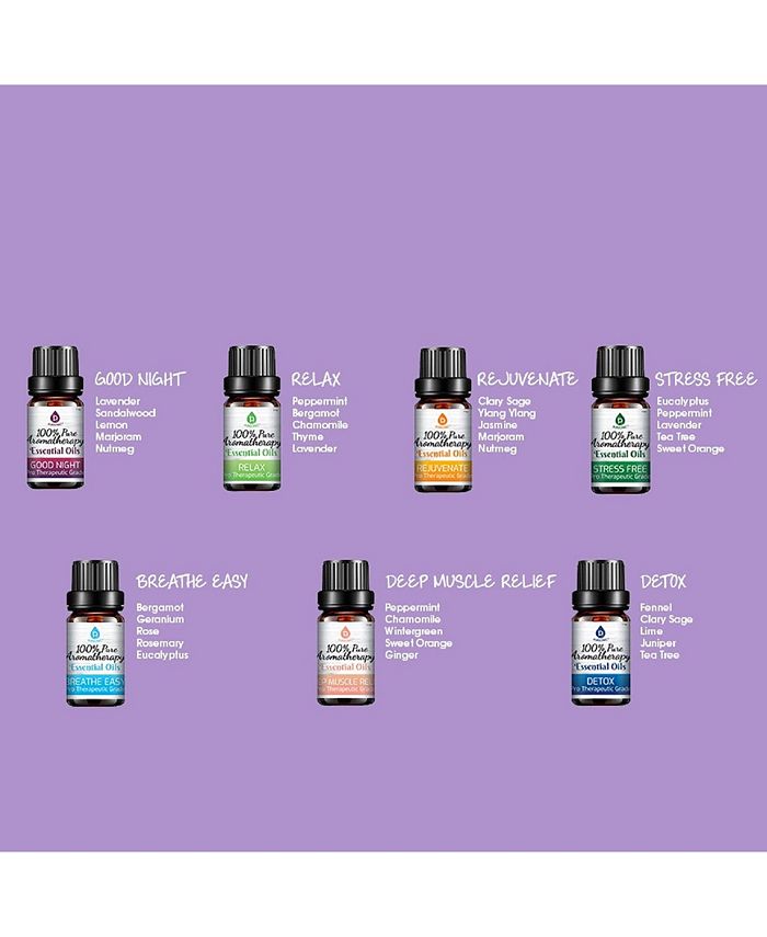 PURSONIC 14 Pack of 100% Pure Essential Aromatherapy Oils - Macy's