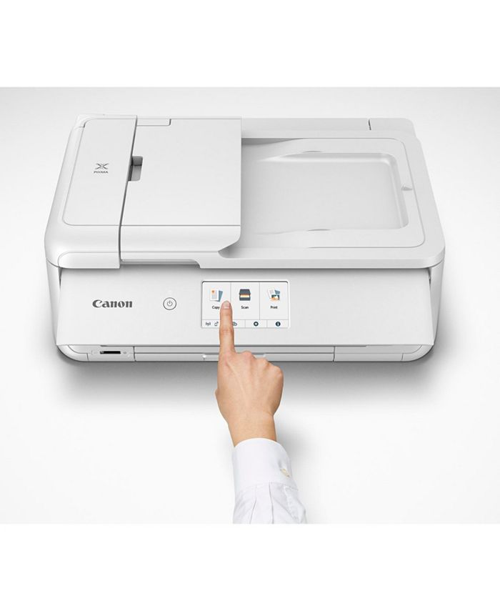 Canon PIXMA TS9521C Crafter's All-In-One Printer (White) - Macy's