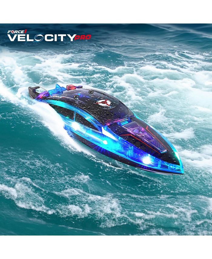 Force1 Velocity Pro LED RC Boat - Macy's
