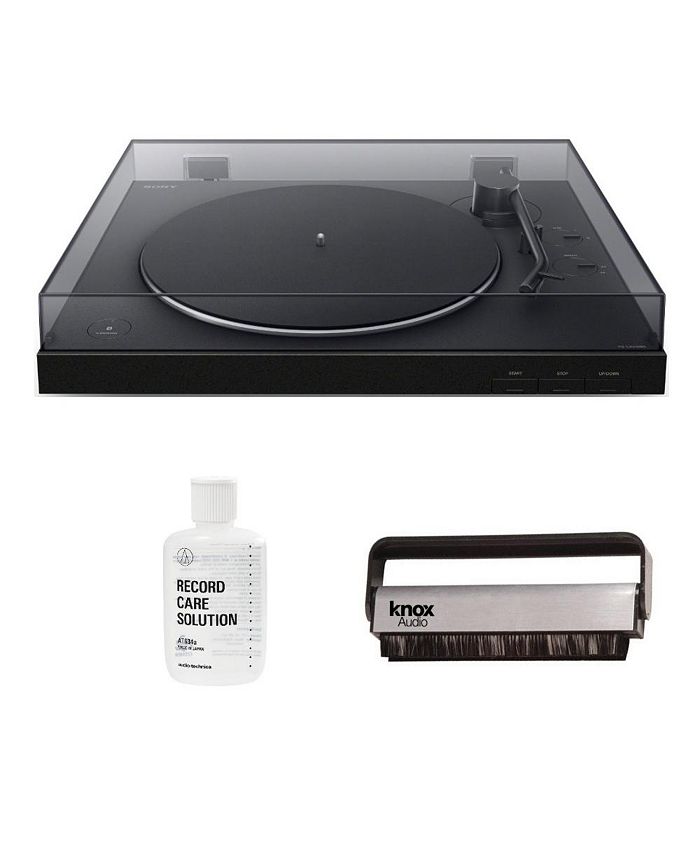 Sony PS-LX310BT Wireless Bluetooth Turntable with Vinyl Cleaning Bundle ...