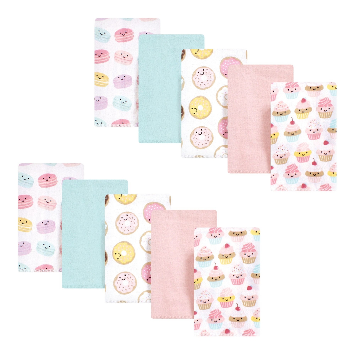 Click here for Hudson Baby Infant Girl Cotton Flannel Burp Cloths... prices