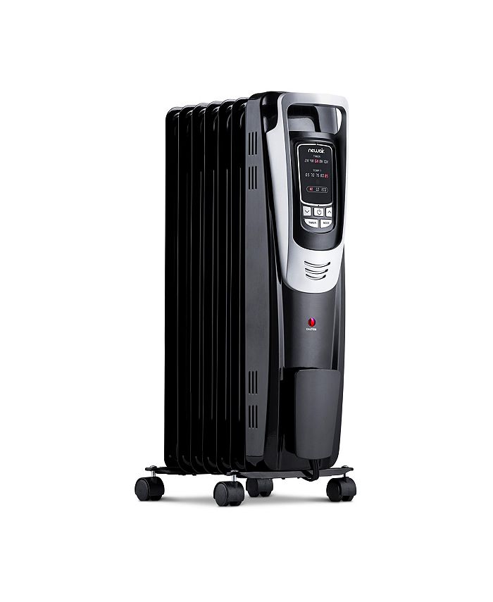 Newair Portable Oil Filled Radiator Space Heater, 150 sq. ft. with ...