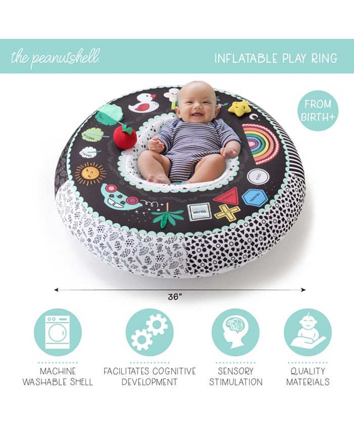 The Peanutshell Montessori Play Ring for Babies, Activity Center for ...