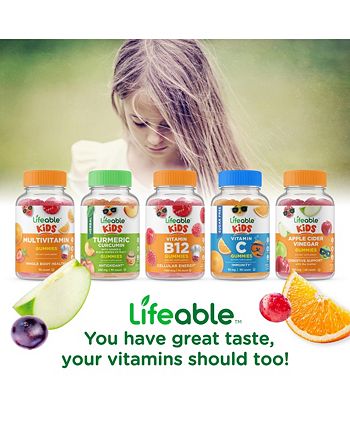 Lifeable Biotin for Kids Gummies - Hair Skin And Nails Growth - Great ...