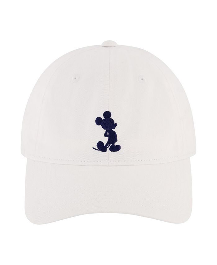 Disney Men's Mickey Dad Cap Brush Washed Cotton Twill Embroidery - Macy's