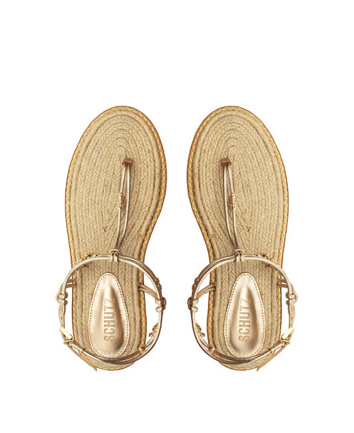 Schutz Women Mitchell Flat Sandal - Macy's