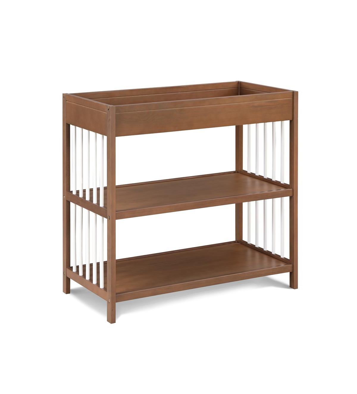 Click here for Suite Bebe Pixie Changing Table in Walnut/White -... prices