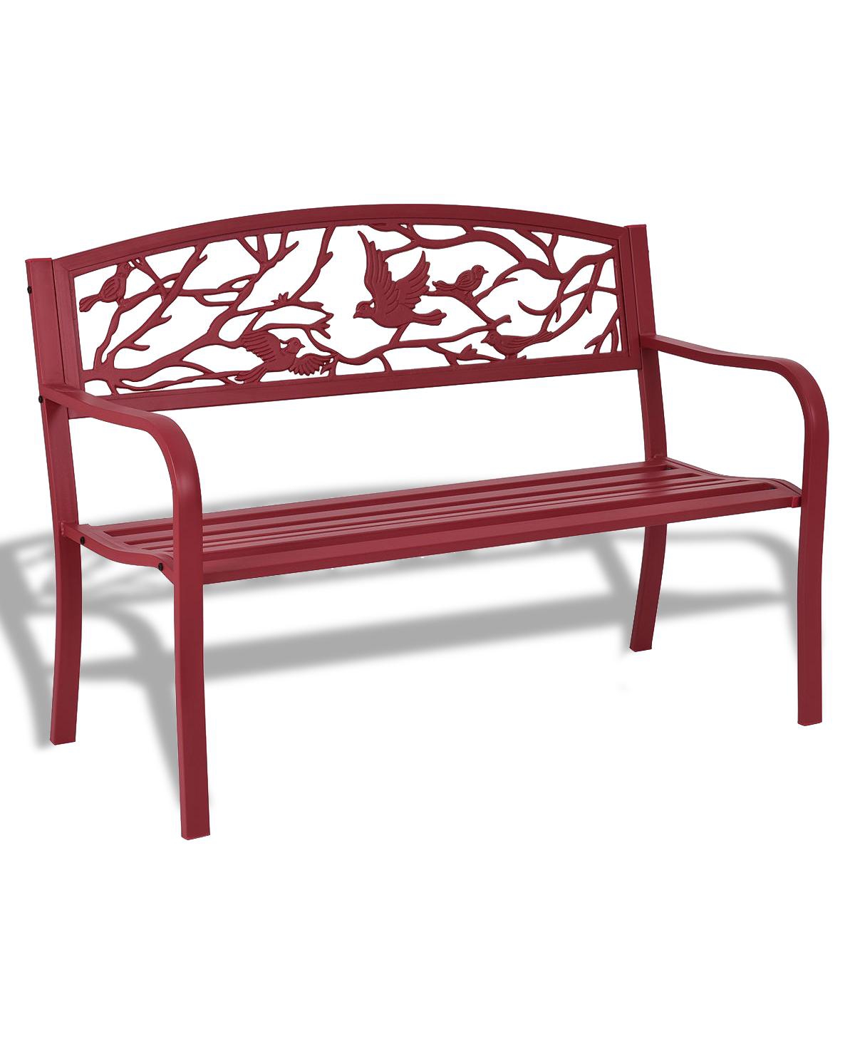 Click here for Sugift Patio Garden Bench Park Yard Outdoor Furnit... prices