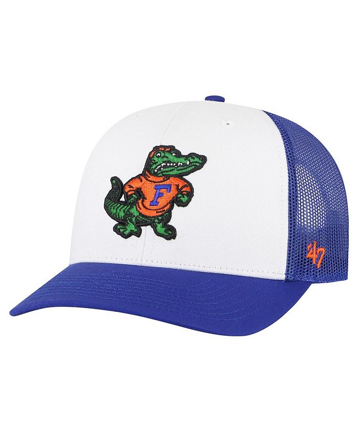 '47 Brand 47 Men's Royal Florida Gators Freshman Trucker Adjustable Hat ...