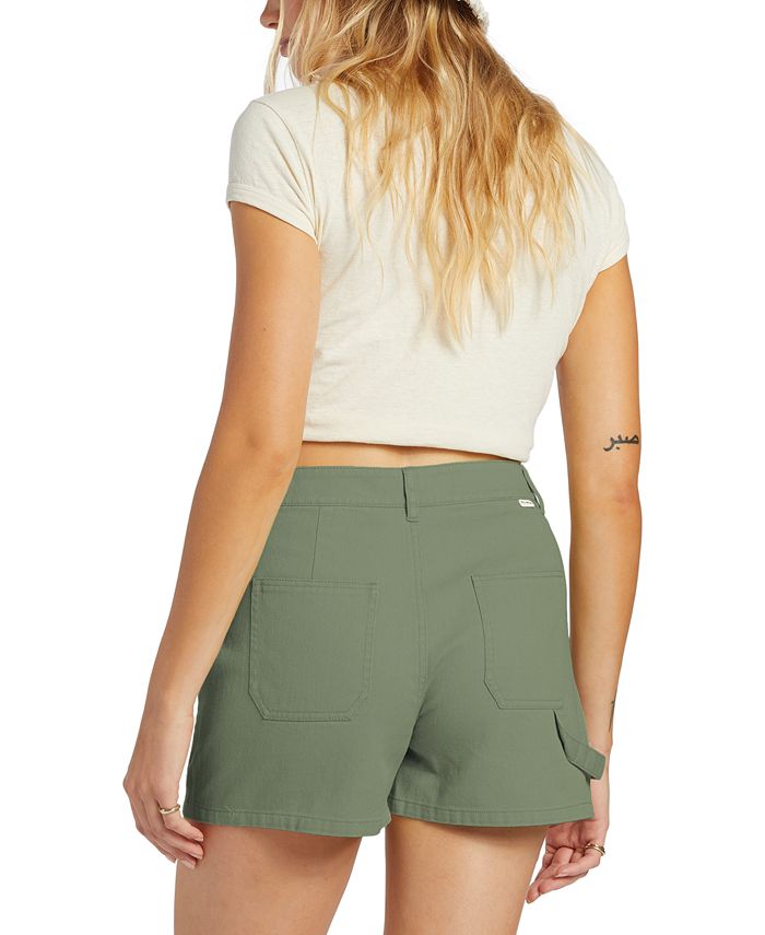 Billabong Juniors' Leia Denim Carpenter Shorts - Macy's