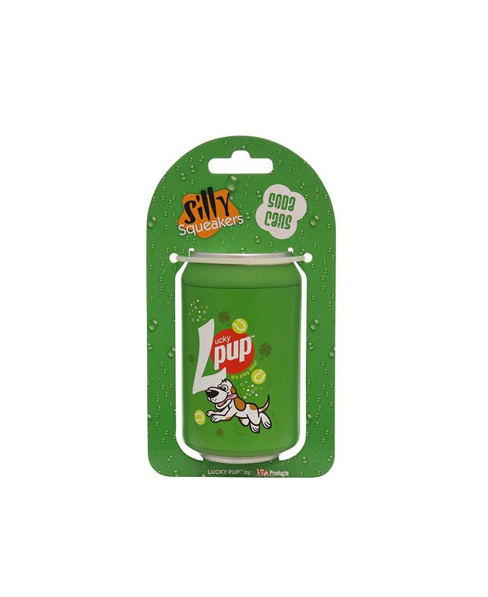 Silly Squeaker Soda Can Lucky Pup, 2-Pack Dog Toys - Macy's